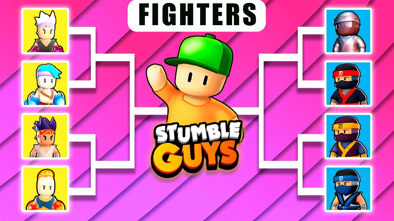 Fighters VS Ninjas Tournament 🔥 Who win? 🥇 Stumble Guys Tournament ...