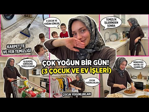 Anne Olmak Bir Günde Neler Yapıyorum Yemek Düzen Temizlik 🧹 