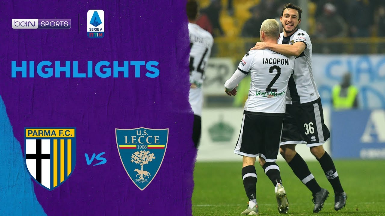Parma 2-0 Lecce | Serie A 19/20 Match Highlights - YouTube