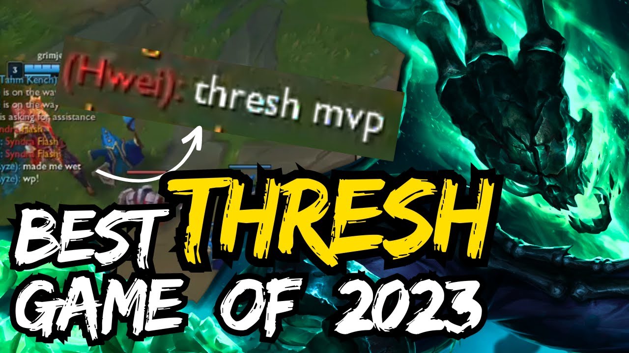 The BIGGEST SUPPORT DIFF OF 2023 - Master Thresh Gameplay [FULL GAME] - YouTube