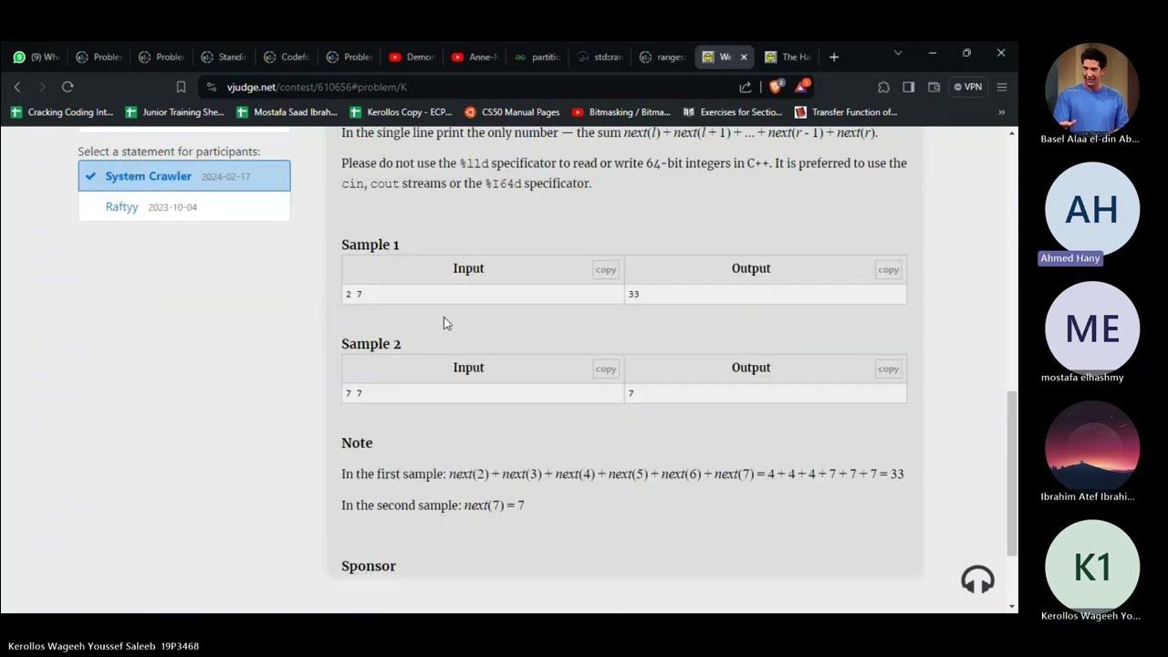 Lucky Sum Codeforces Beta Round 91 Div 1 Only A Spring24 Level 2 Sheet 1 Problem K 1467
