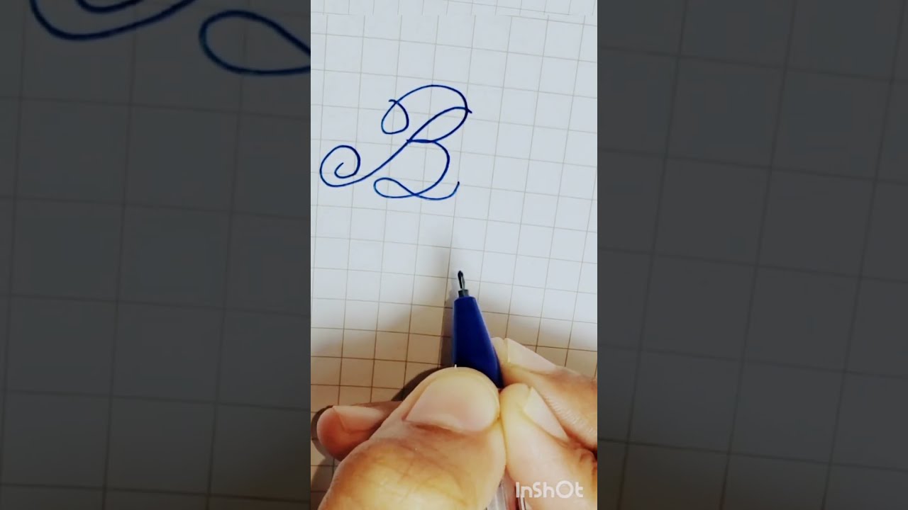 How To Write Capital B In Cursive Writing YouTube How To Write Capital B In Cursive Writing YouTube