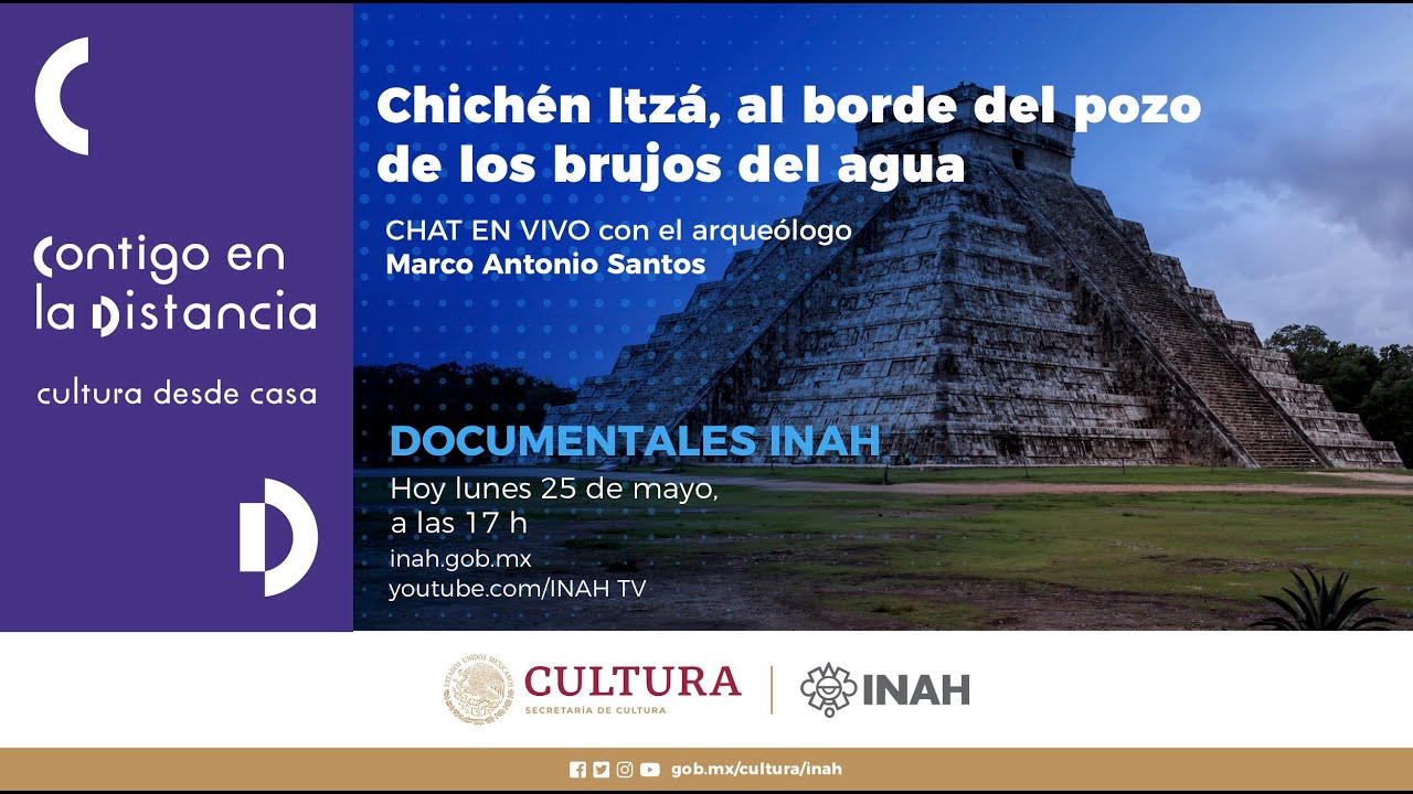 Chichén Itzá, al borde del pozo de los brujos del agua - YouTube