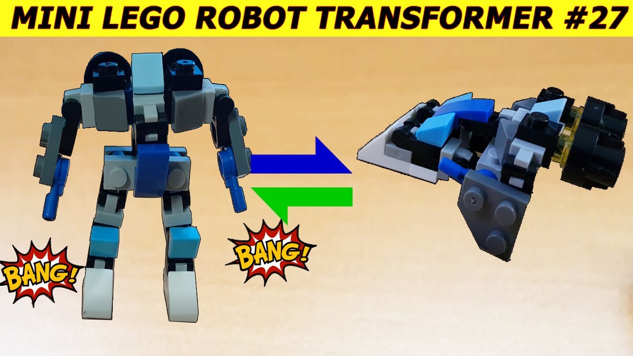 Cách lắp Lego Robot Mini Biến Hình Cực Dễ #27 |How To Build Lego Robot ...