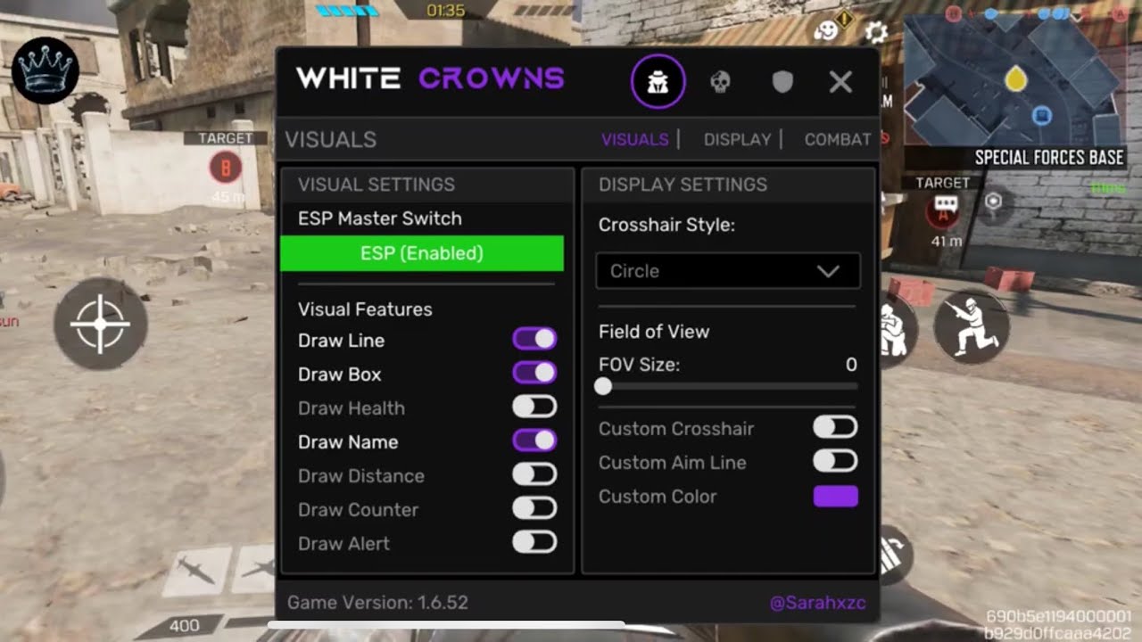 CODM: WHITE CROWNS 👑 Mod Menu by NEXUS | Version 1.6.52 - YouTube
