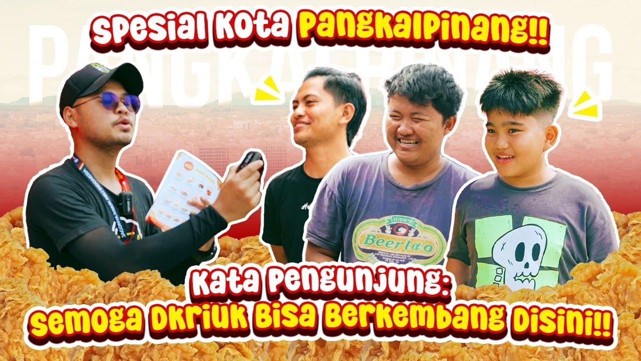 GRAND OPENING OUTLET DKRIUK PERTAMA DI KOTA PANGKALPINANG! 😍 - YouTube