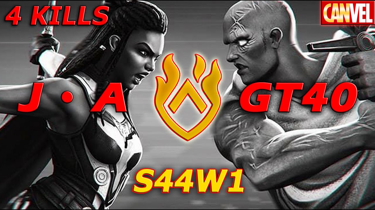 AW: ¤J•A¤ vs. GT40 | S44W1 | 4 Dövüş | BU NEE RAKİP ÇİFT SİPER YAPIYOR ...