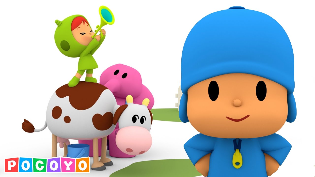 🐄 ¡Pocoyó descubre increíbles ANIMALES en la Granja! | POCOYÓ en ...