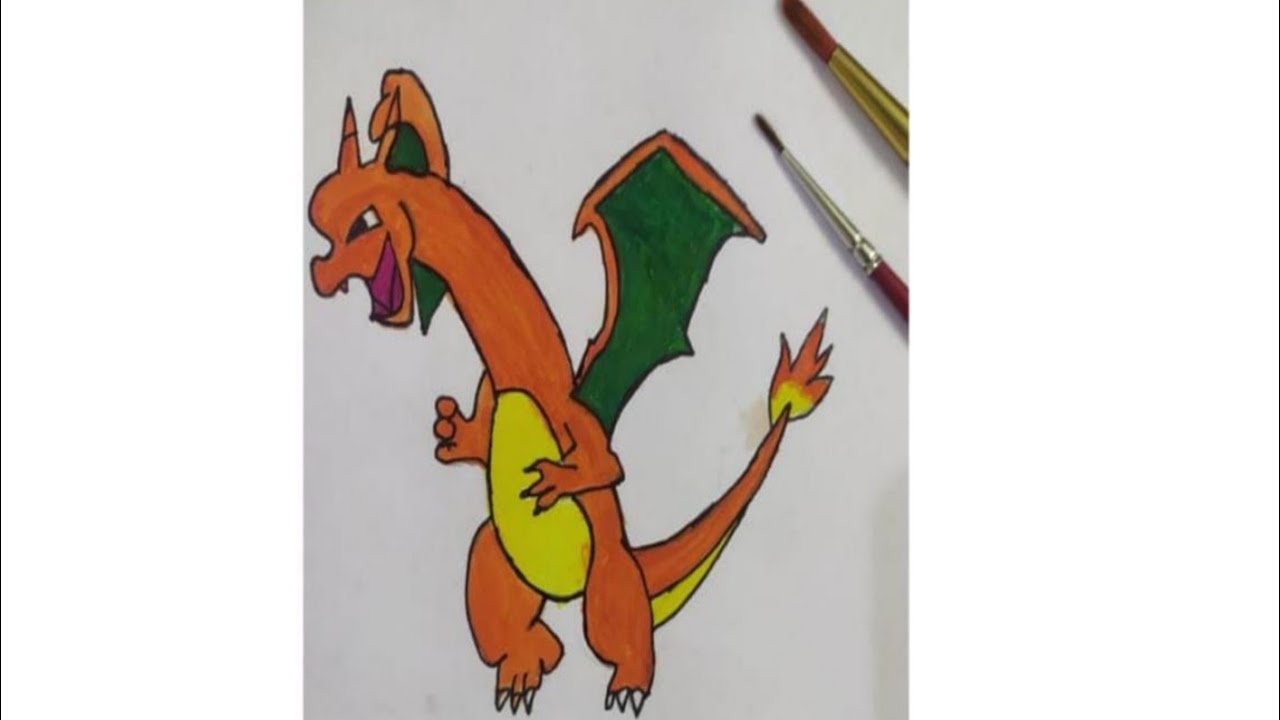 How To Draw A Charizard ||Pokemon - YouTube