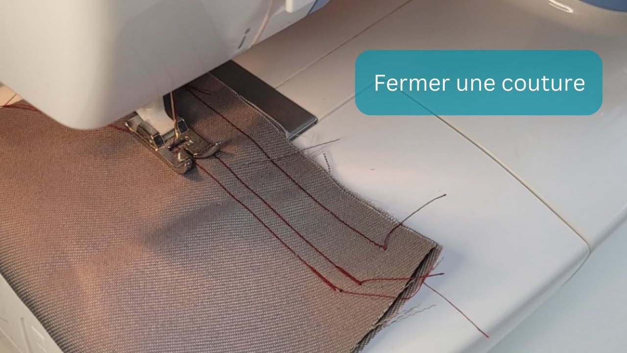 Comment faire le point d'arrêt en couture - Atelier Manon Levasseur ...