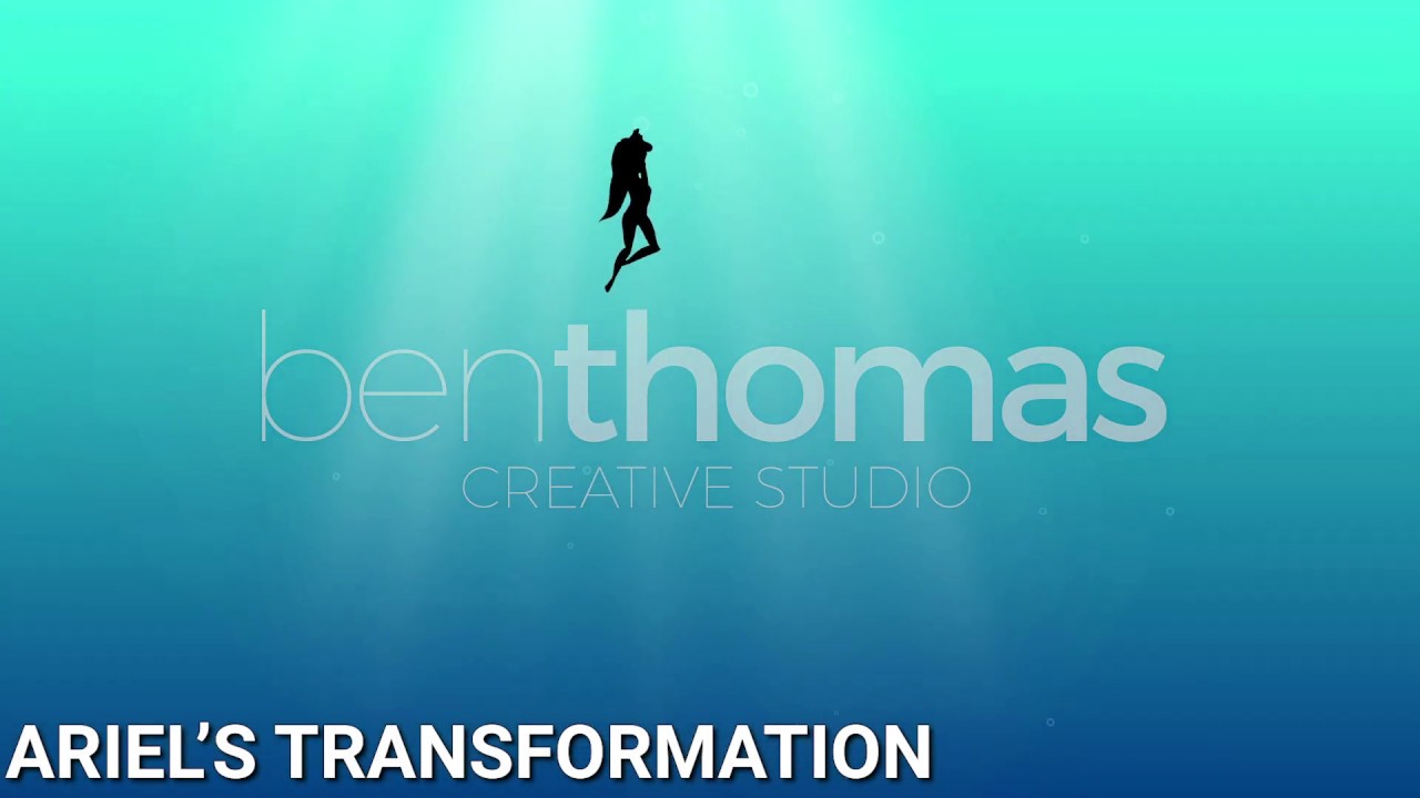 The Little Mermaid - Ariel's Transformation Projection - YouTube