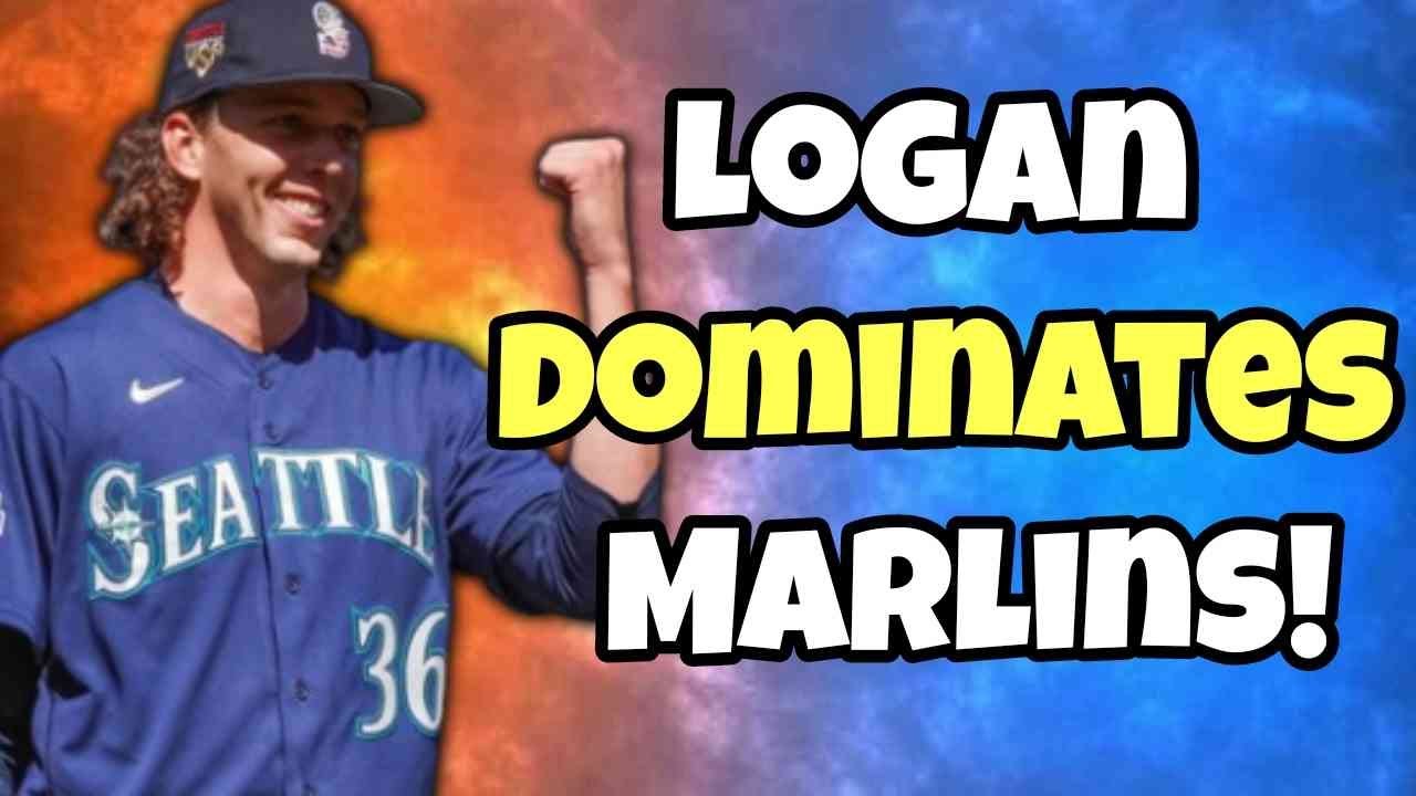 Logan Gilbert Goes 8 as Mariners Defeat Marlins! - Mariners Postgame ...