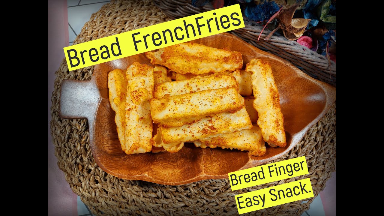 #BreadFrenchFries // Bread Finger // Easy Snack Recipe // Recipe by ...