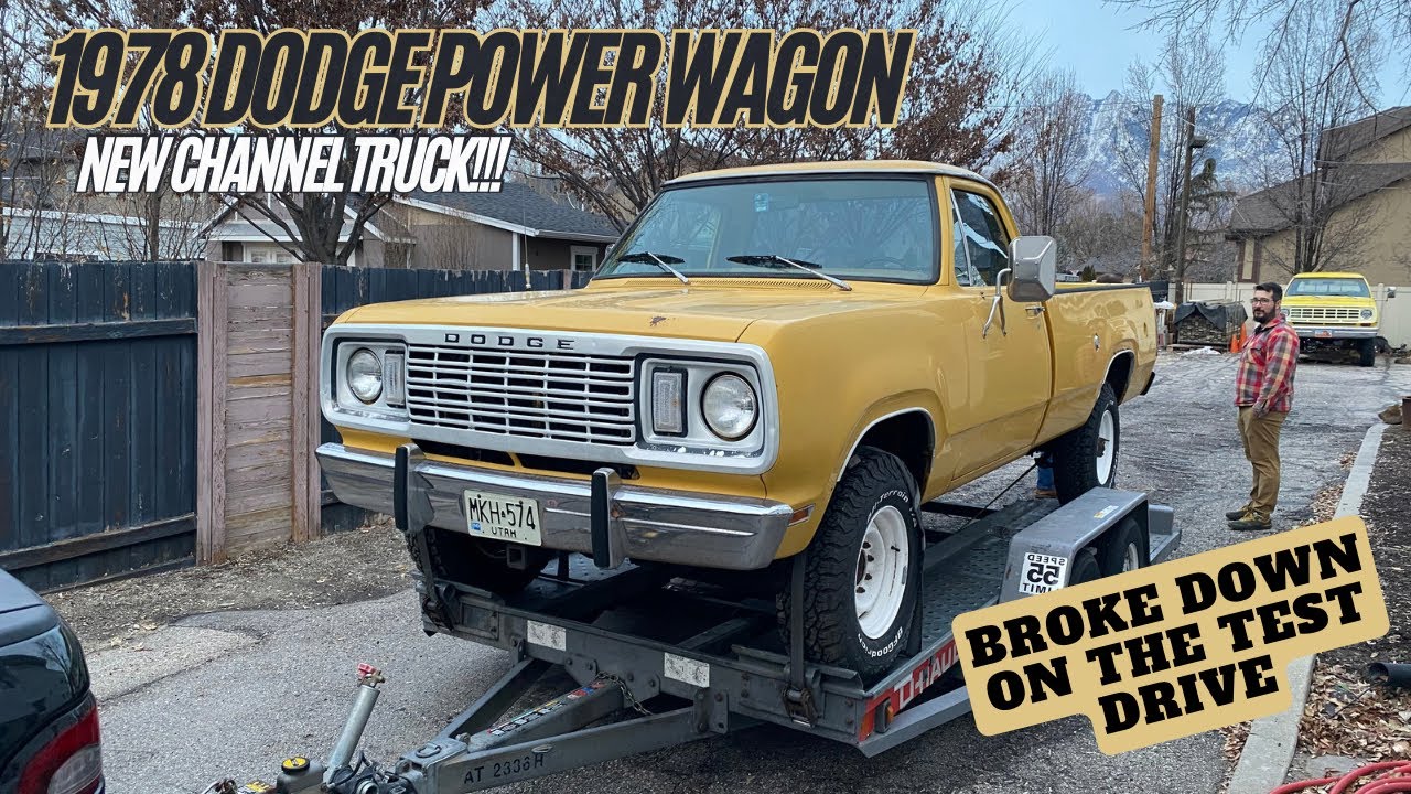Will It Run and Drive Power Wagon - YouTube