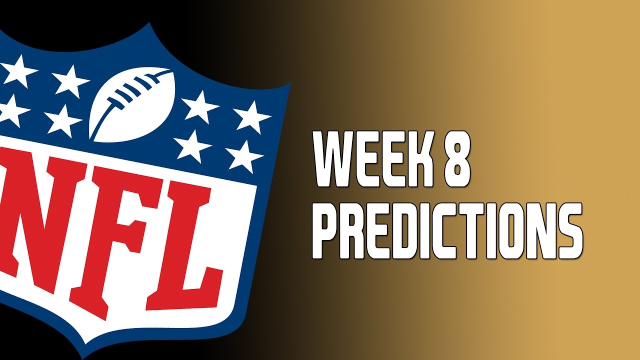 NFL Week 8 Predictions | 2016 - YouTube