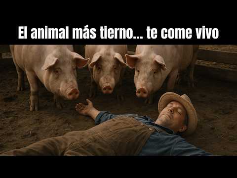 ¿Sabías que un cerdo puede comerte sin dejar rastro? La ciencia lo confirma