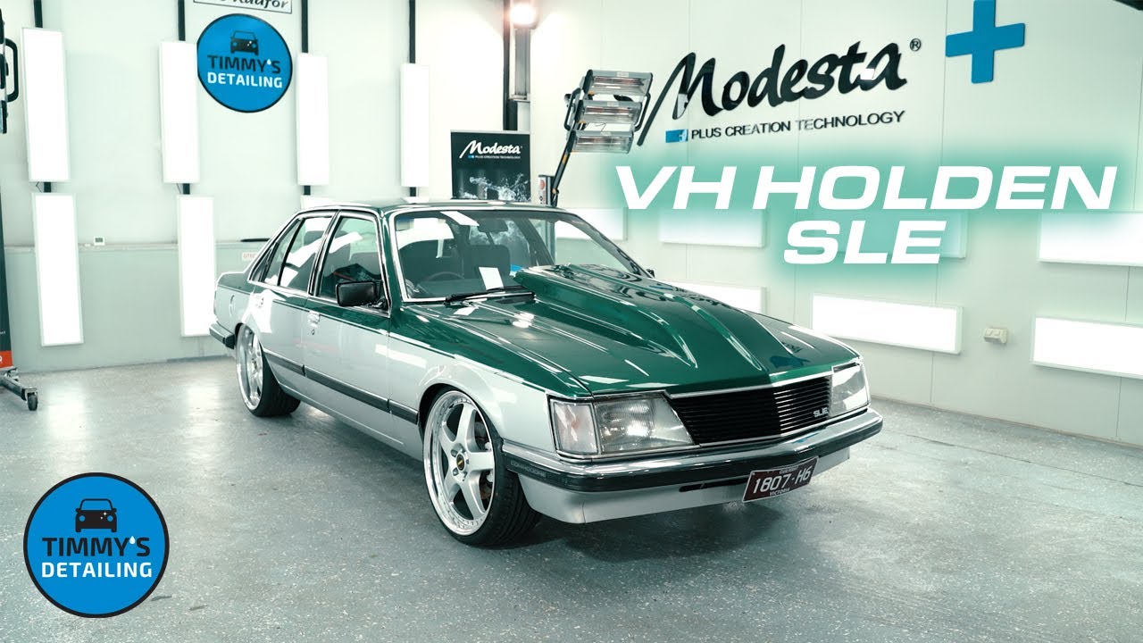 Holden VH SLE Classic car paint restoration & protection. Had a blast ...