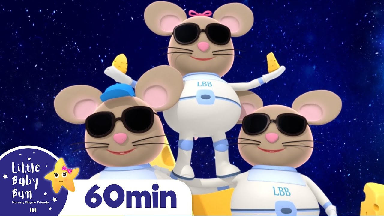 3 Blind Mice + More Nursery Rhymes & Kids Songs - ABCs and 123s | Learn ...