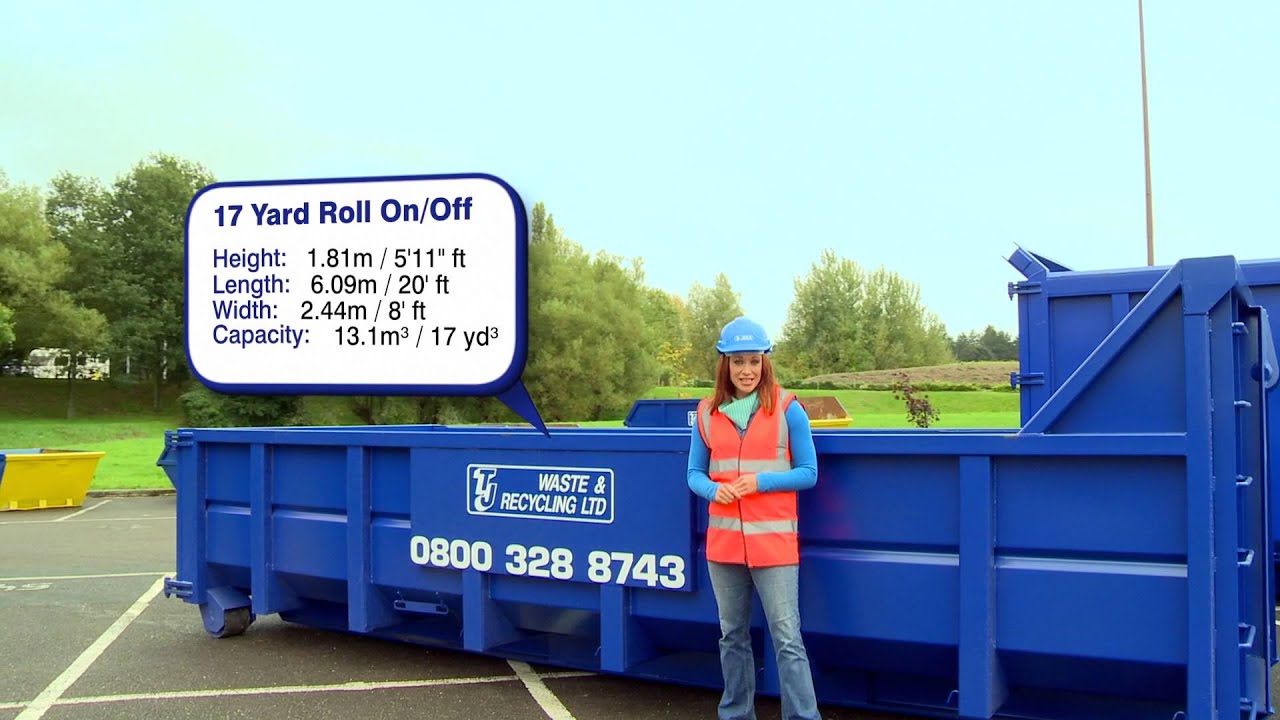 Skip Hire Info - 17 Cubic Yard Roll On/Off 'RoRo' Container - Available ...