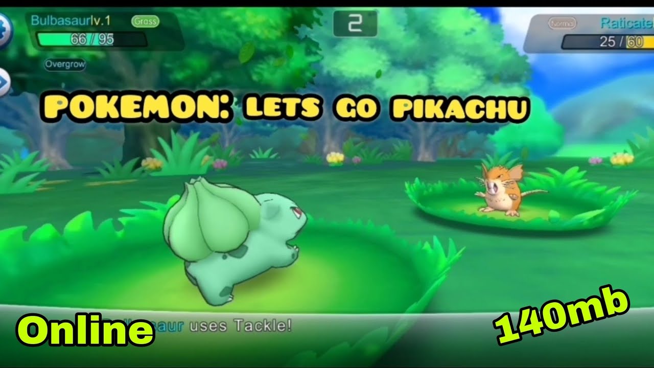 POKEMON Lets Go Pikachu GAME on Android🔥 - YouTube