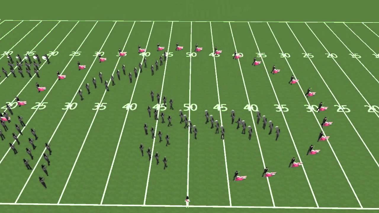 Phantom Regiment 2010 - Drill Redone (Pyware Real View) - YouTube