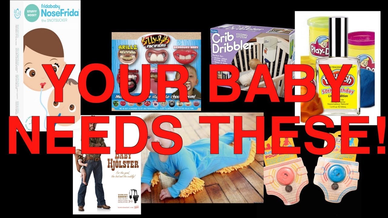 Weird Baby Products You NEED - YouTube