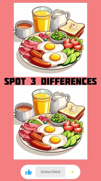 spot 3 differences: Find the differences - YouTube