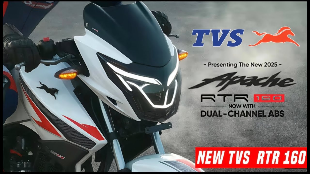 2025 TVS Apache RTR 160 Update Model Launched In India💥|Price 1.34 Lakh ...