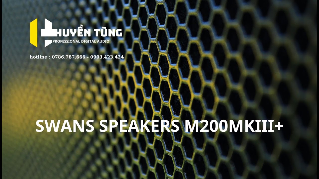 Swans Speakers M200MKIII+ - YouTube