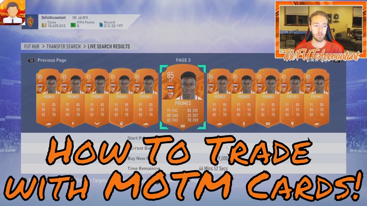 How to Trade with MOTM / Fanta Cards! FIFA 19 Ultimate Team - YouTube