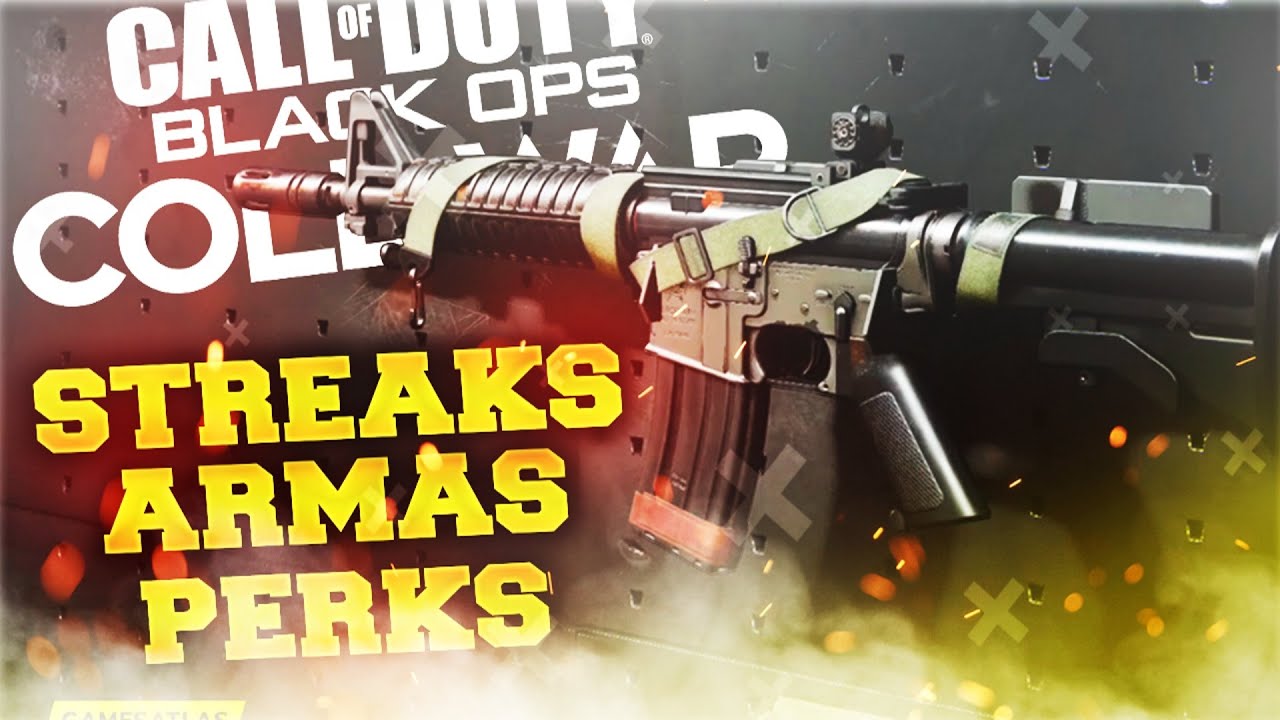 TODAS as ARMAS, PERKS e STREAKS do COD Black Ops Cold War até aqui! (4K ...
