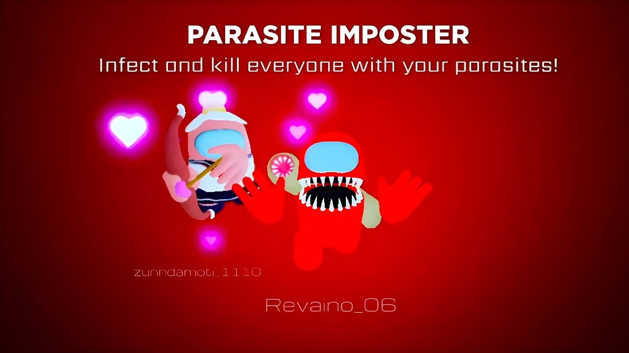 Among us - Random Role ( Parasite & Janitor ) Impostor 3D Gameplay in ...