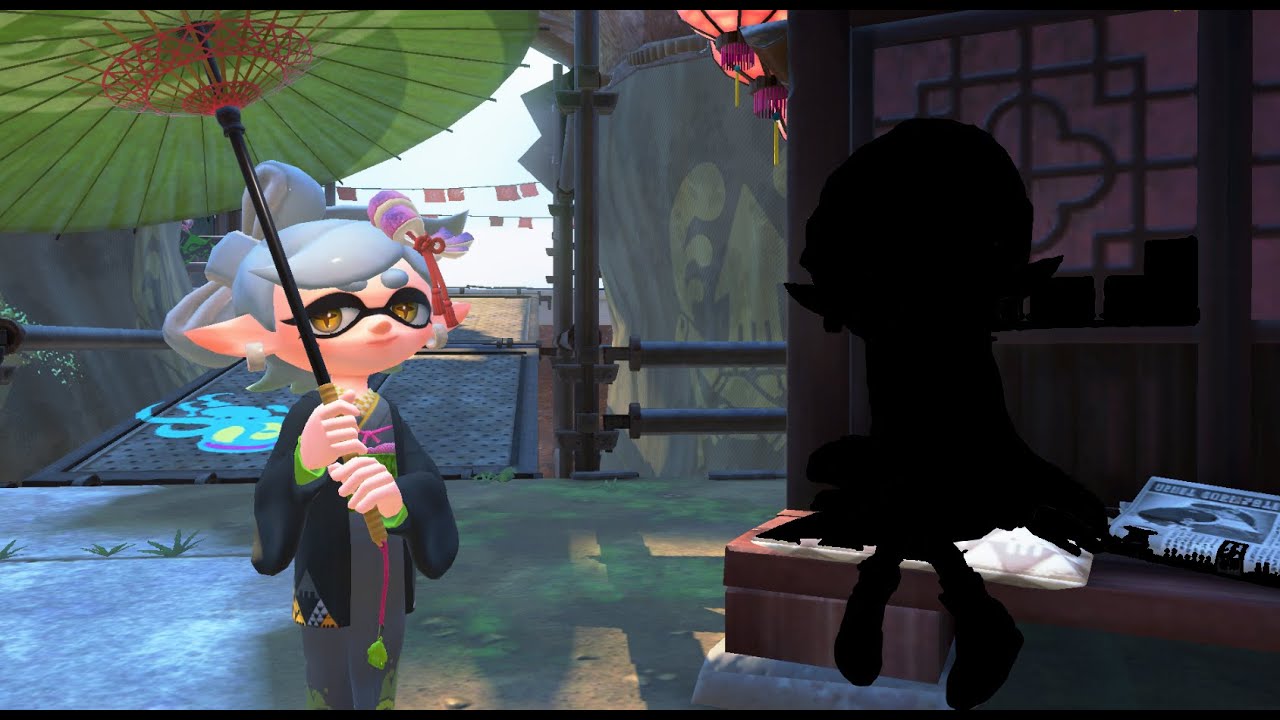 the girl from inkopolis 8D splatoon 2 turquoise october with gameplay ...