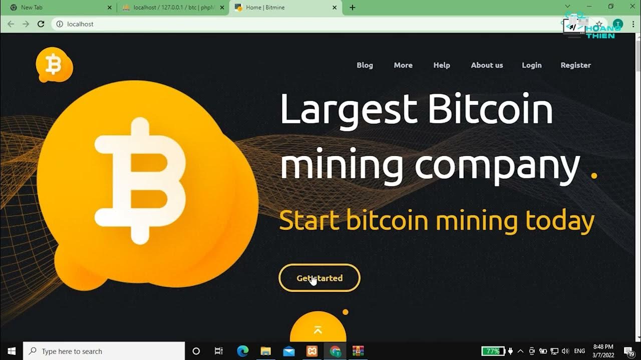 PHP & MYSQL Source code BTC Investment - YouTube