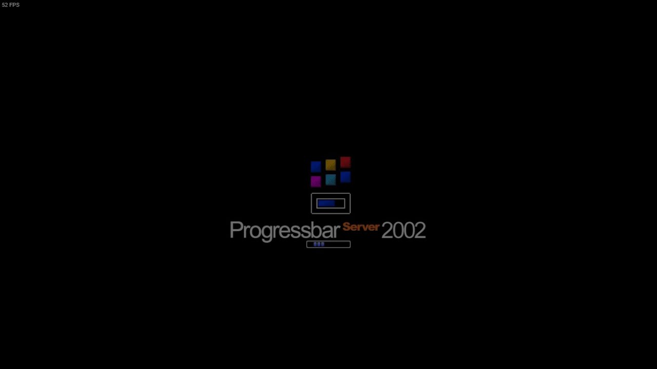 Progressbar Server 2002! - YouTube