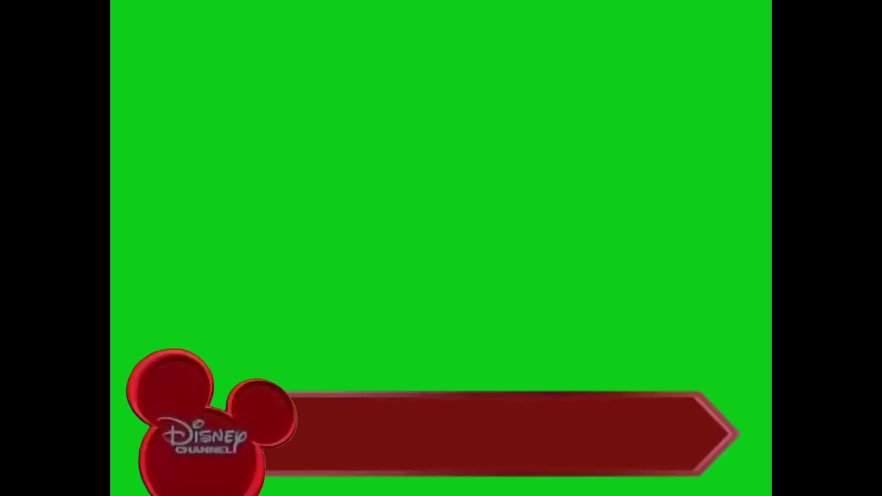 Disney Channel SD Screen Bug Banner 2008-2010 (Red) - YouTube