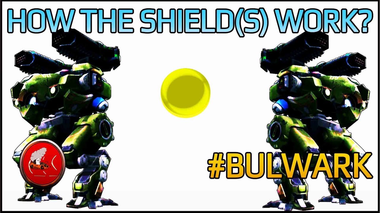WAR ROBOTS GAMEPLAY TESTING BULWARK SHIELD (S) - YouTube