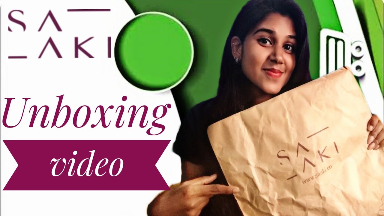 Saaki Unboxing | Samantha Akkineni | Saaki World | Samantha Brand|Saaki ...