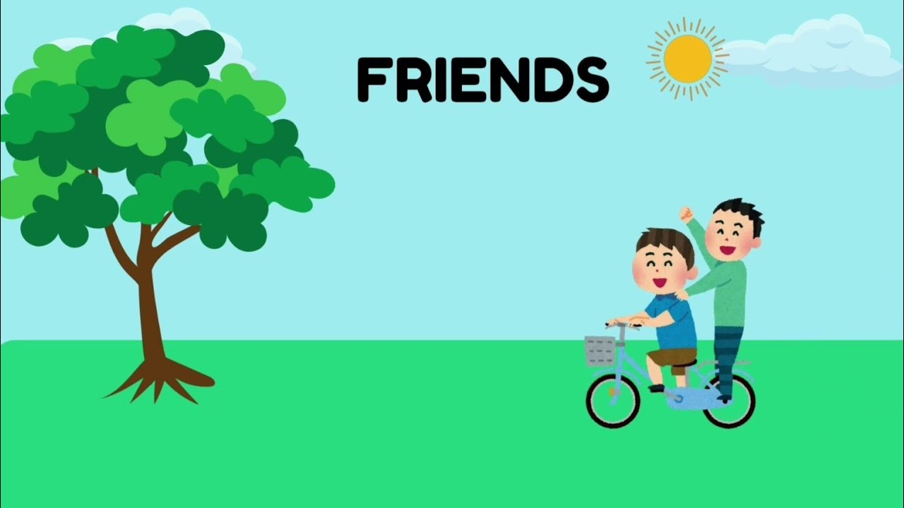 Friends nursery rhymes | Friends | Friends I like my friends ...