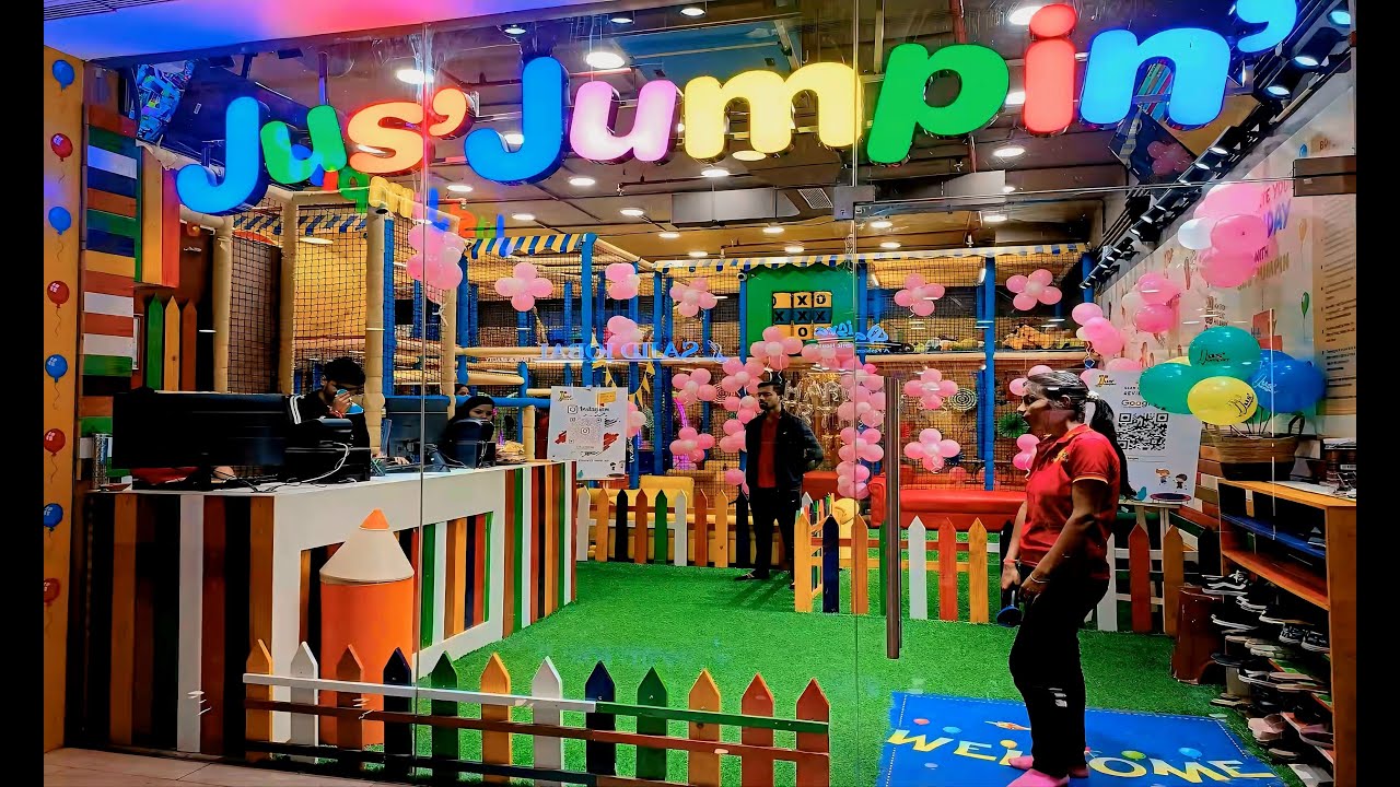 JUS! JUMP IN | BEST PLACE FOR YOUR KIDS 🤷🤷‍♀️ | JUST RS 300/- - YouTube