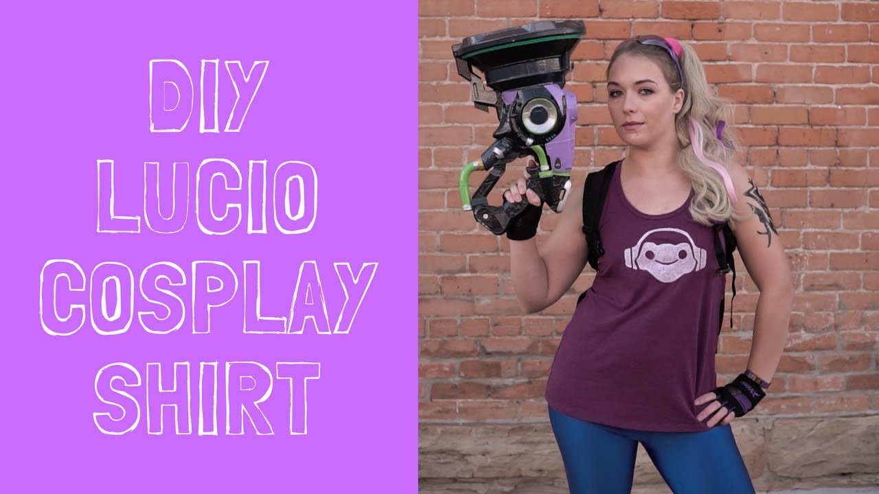 DIY Lucio Shirt Cosplay [Tutorial] - YouTube