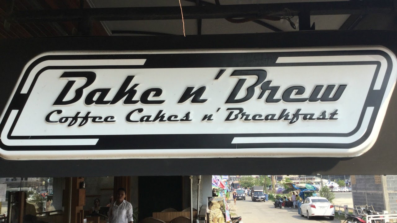 Bake n' Brew Bistro Restaurant Breakfast Pattaya - YouTube