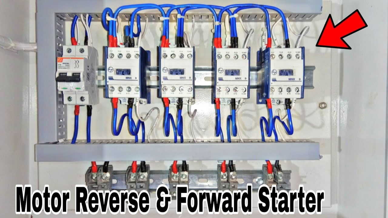 Motor Reverse Forward Starter | Motor Starter | Reverse Forward | # ...