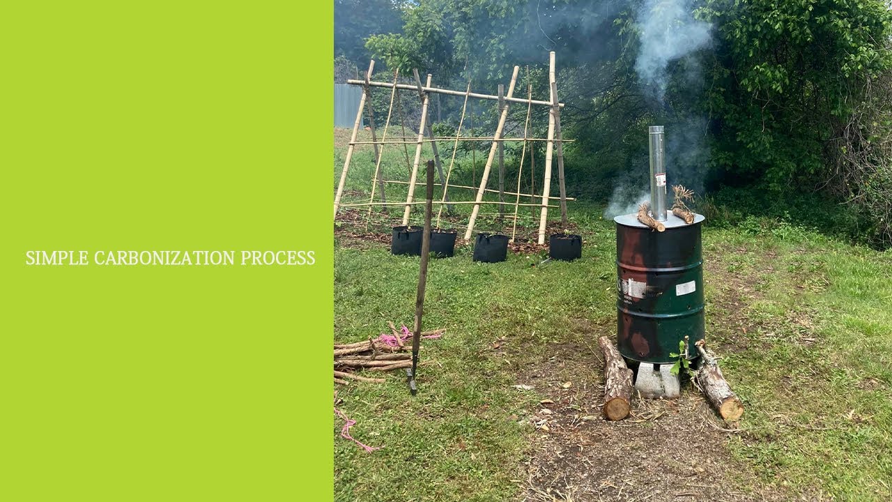 simple carbonization process - YouTube