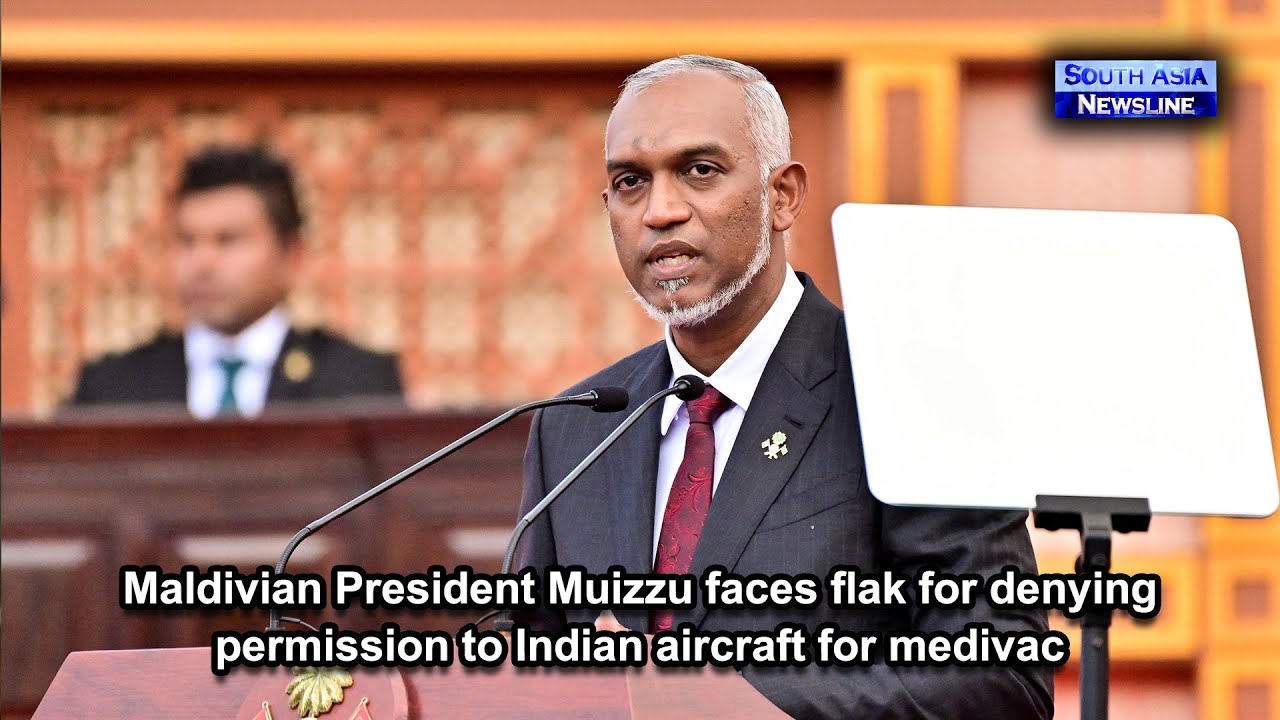 Maldivian President Muizzu faces flak for denying permission to Indian ...