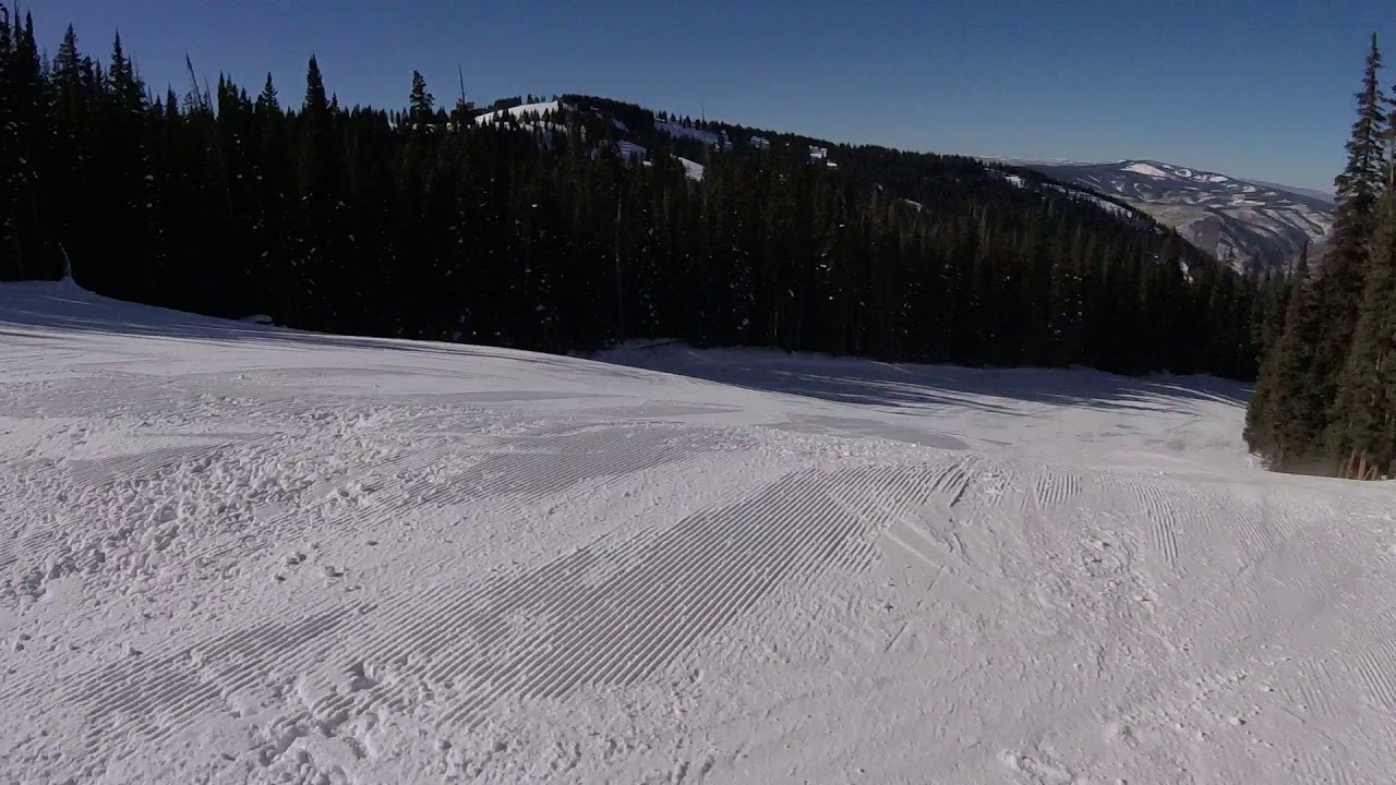 Carson Crain & Donnie Ozenne Whiskey Jack run Vail 2018 - YouTube