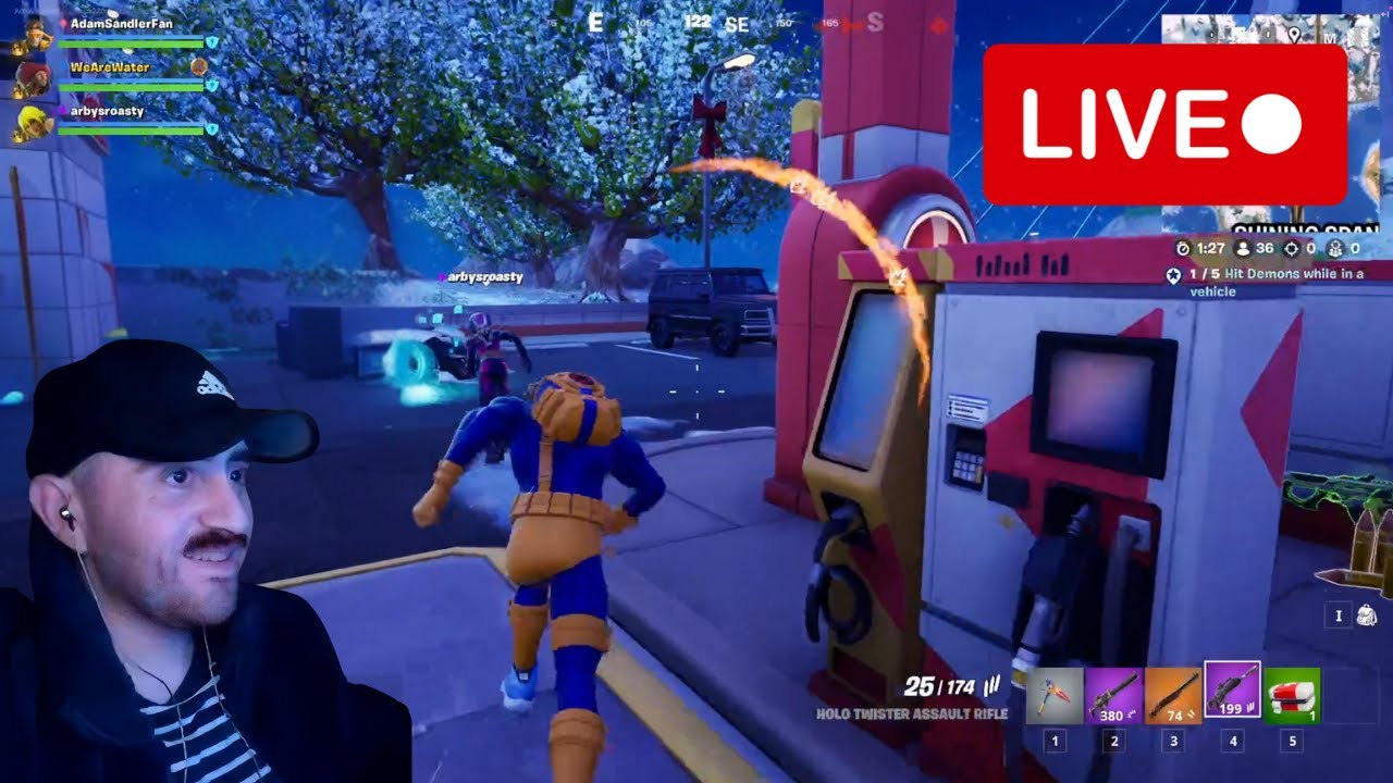 🎮 LIVE: Fortnite Epic Battle! Building, Combat, and Victory Royale ...