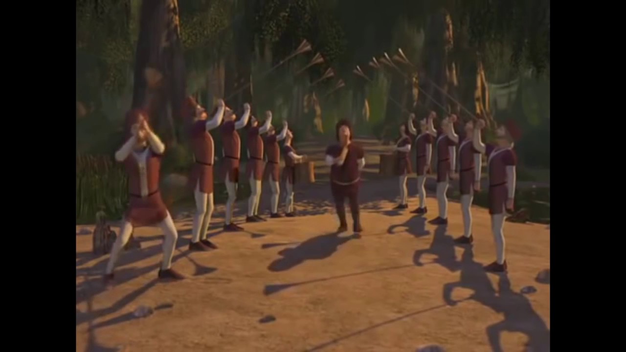 We are number one but is shrek 2 trumpets scene - YouTube