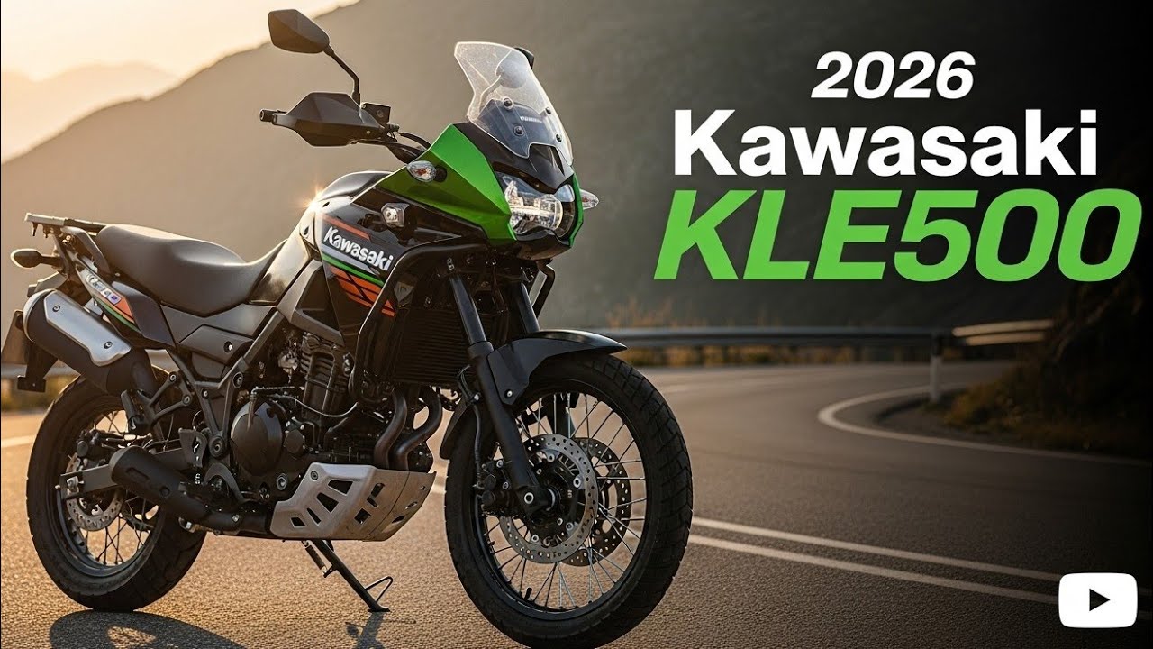 2026 Kawasaki KLE 500 Finally Launched Complete Review! - YouTube