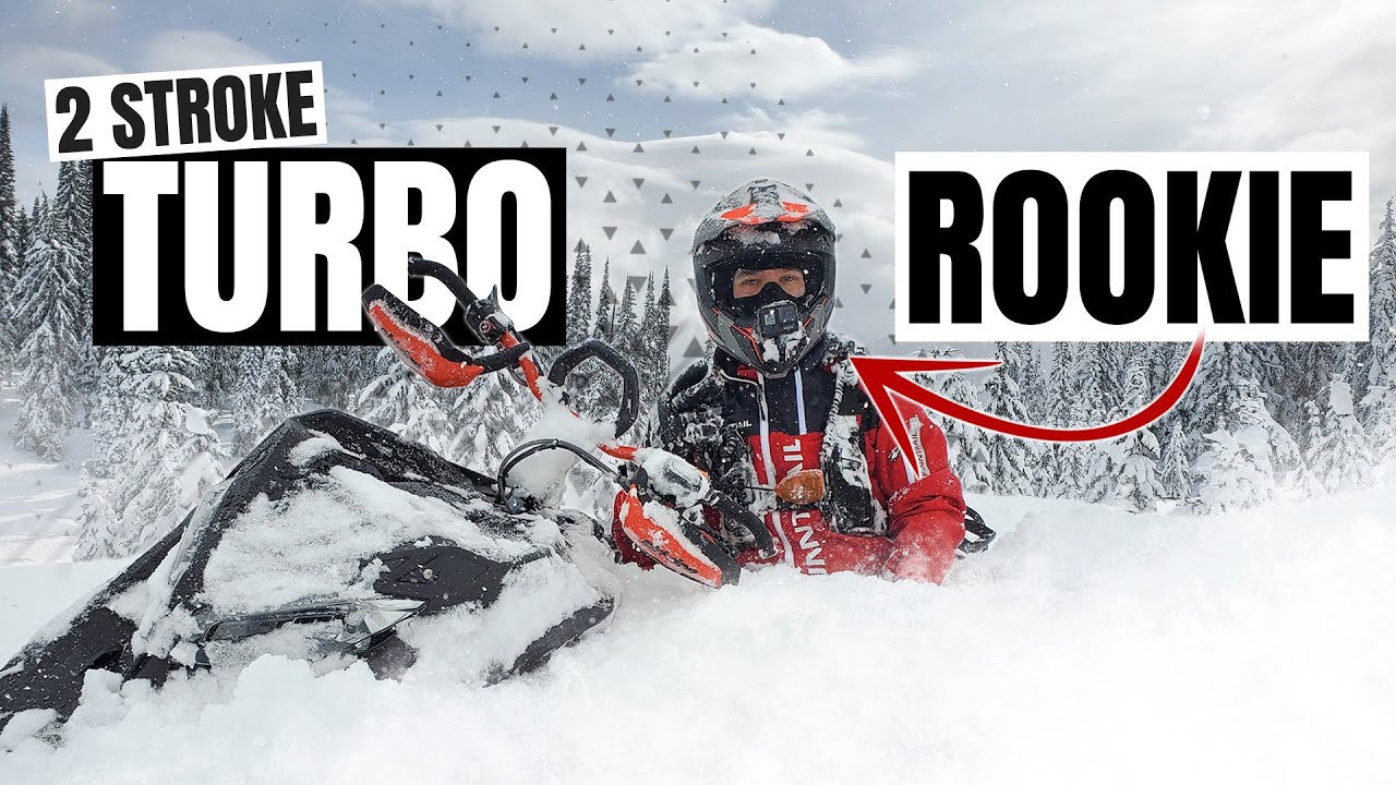 Rookie Rents a 2 Stroke Turbo Mountain Sled! - YouTube